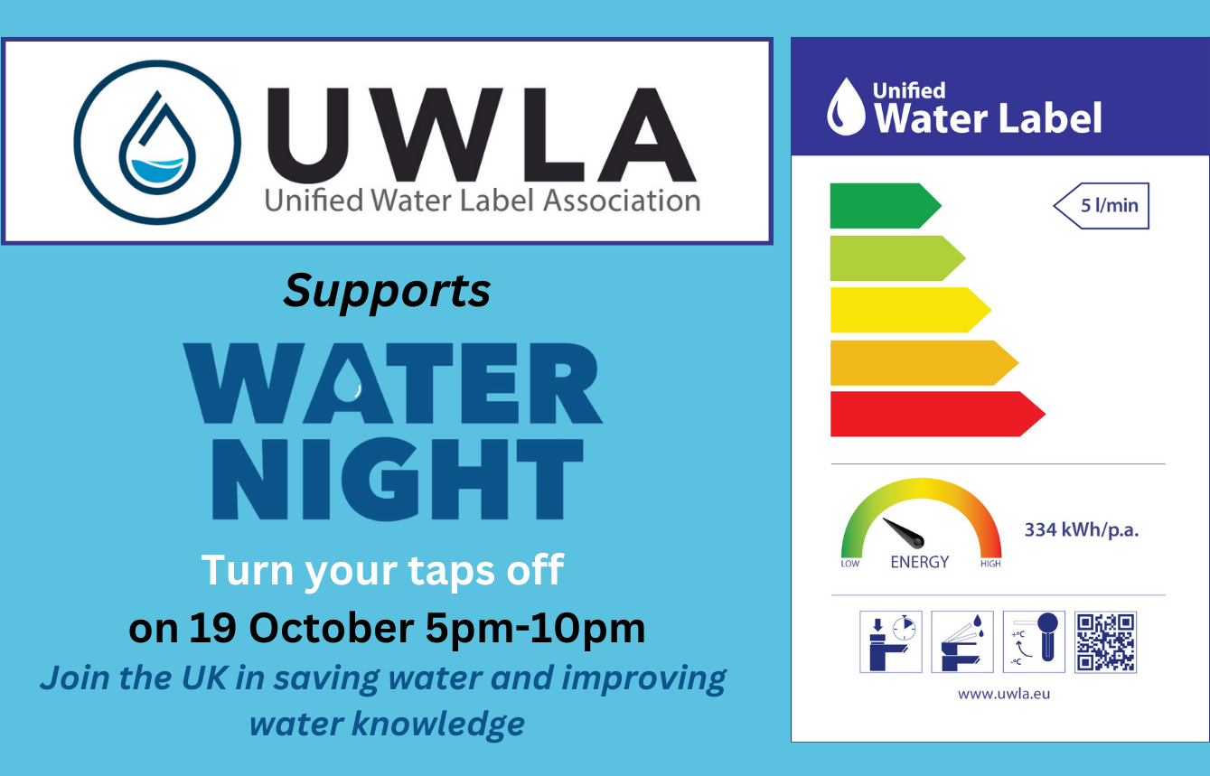 UWLA SUPPORTS UK’S FIRST WATER NIGHT UK - Unified Water Label